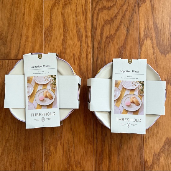 Threshold | Dining | Set Of 2 Threshold Appetizer Ceramic Plates Set Of ...